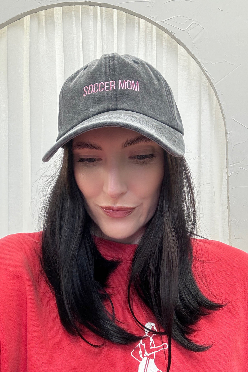 Dad Cap - "Soccer Mom" Black – Gathered Collab