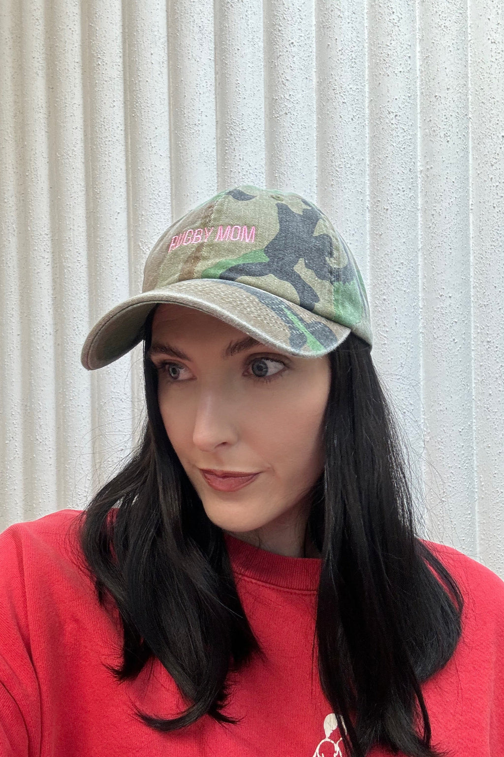 Dad Cap - "Rugby Mom" Camo – Gathered Collab