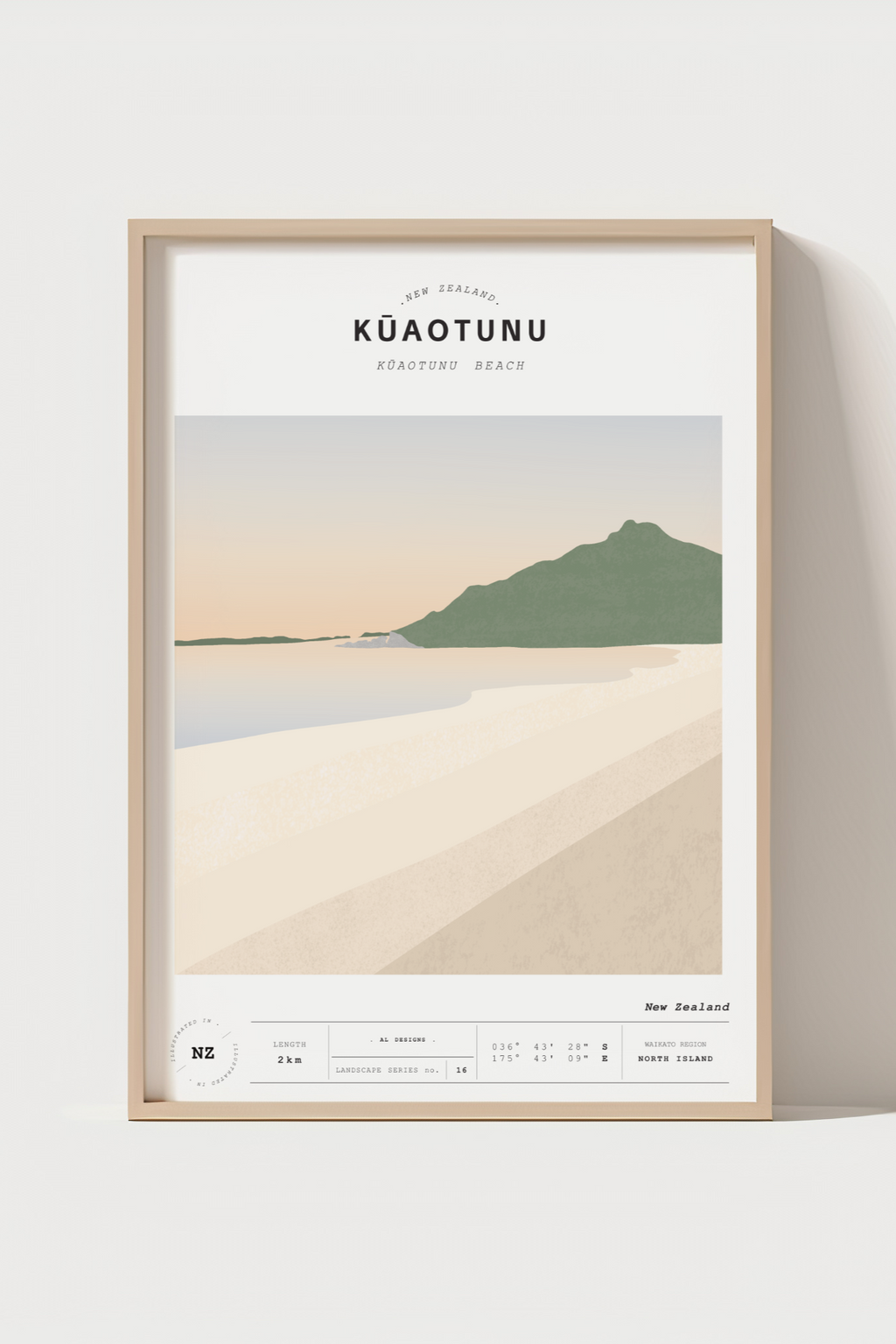 Kuaotunu Print – Gathered Collab