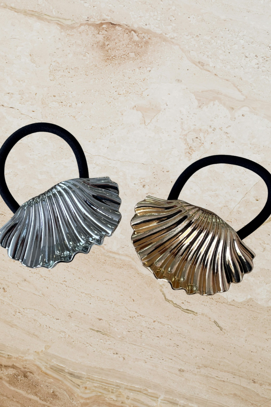 Clam Shell Hair Tie – Gathered Collab