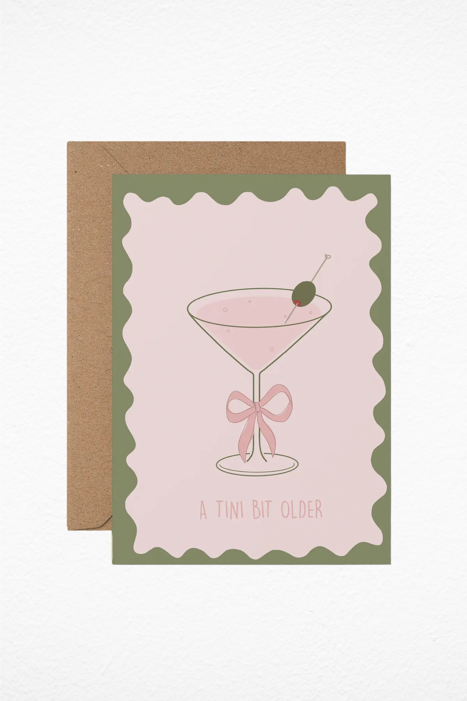 A Tini Bit Older Card – Gathered Collab